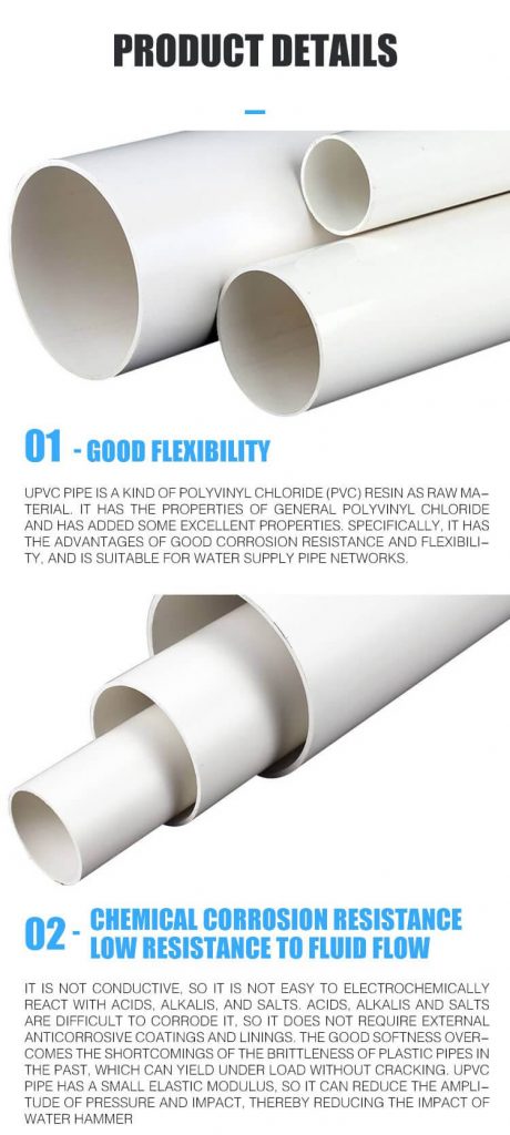 PVC Water Supply Pipe